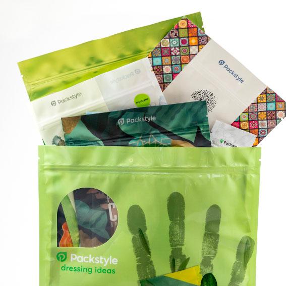 Demandez le kit d’échantillons du Packaging Flexible Packstyle